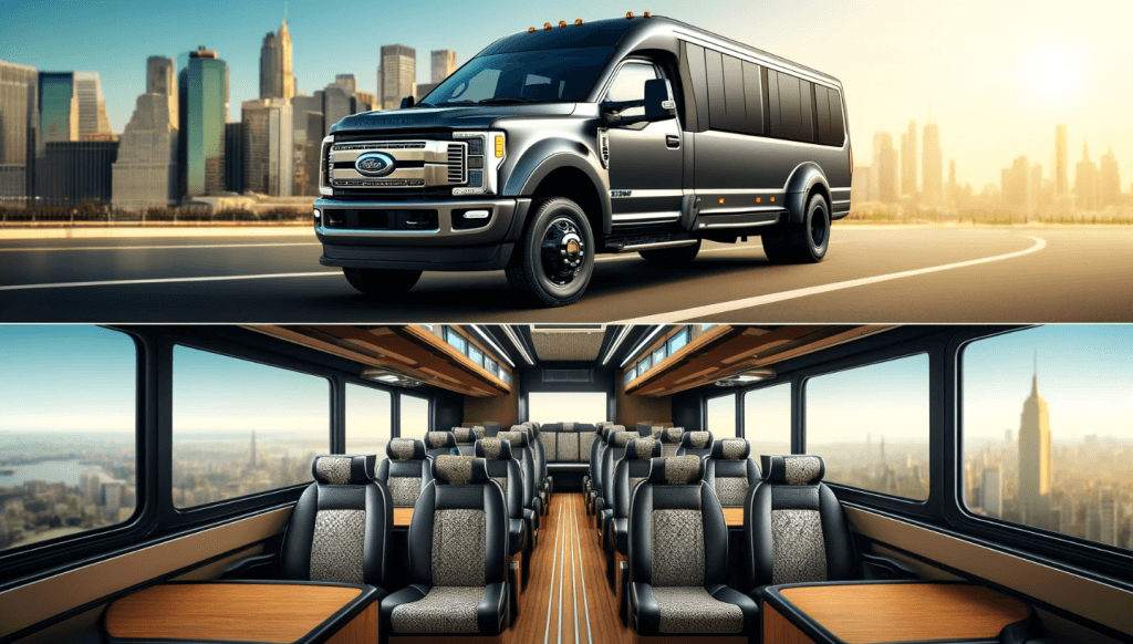 14 Passenger Mini Coach Bus - Baltimore Trips